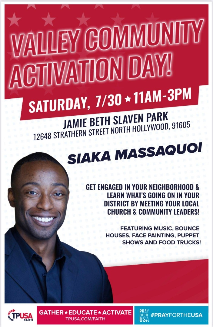 Valley Community Activation Day – Make California Gold Again