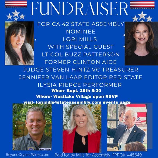 Fundraiser for CA 42 State Assembly – Make California Gold Again