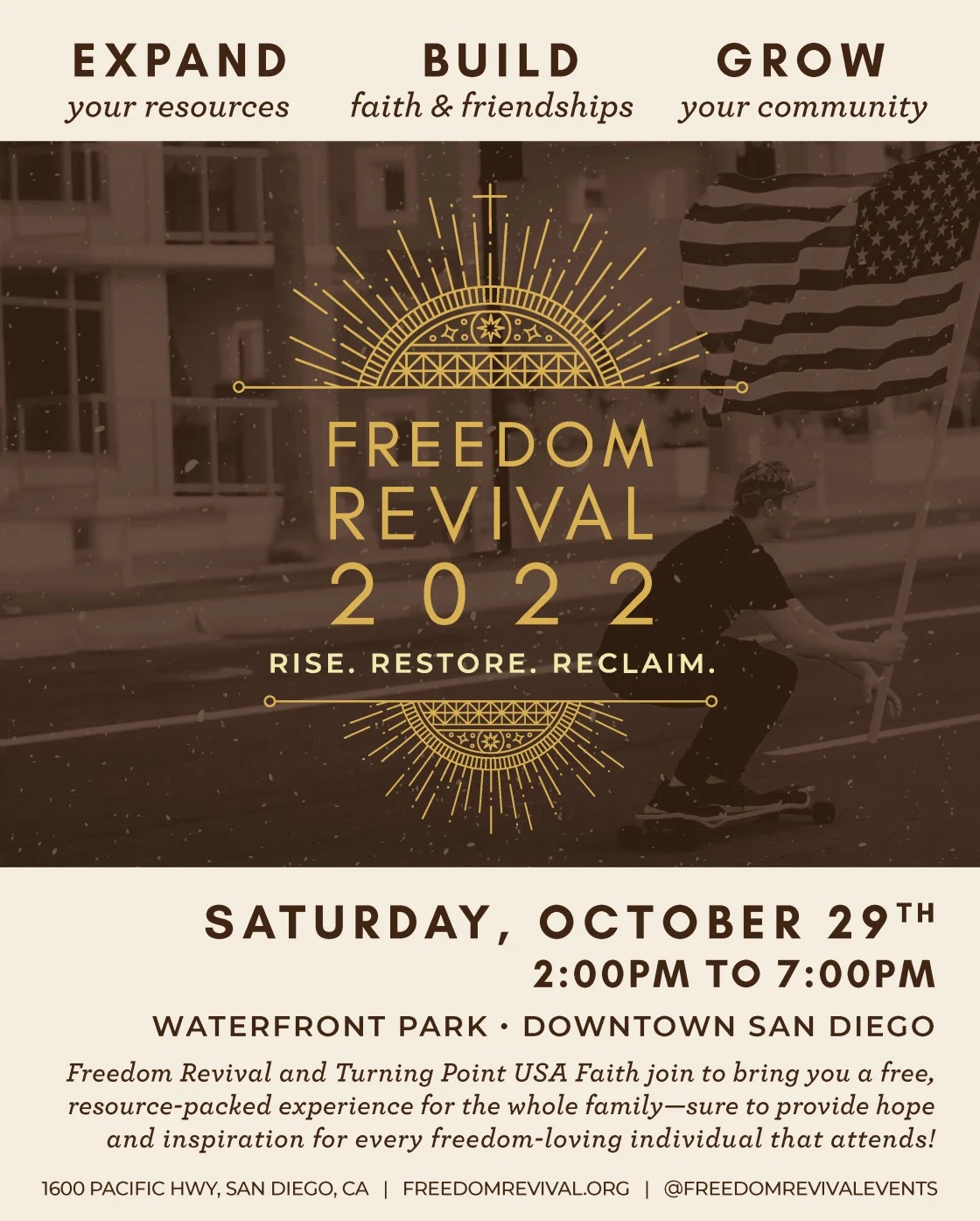 Freedom Revival 2022 – Make California Gold Again
