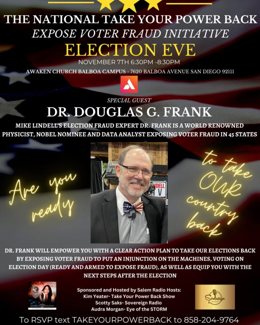 Election Eve – Make California Gold Again