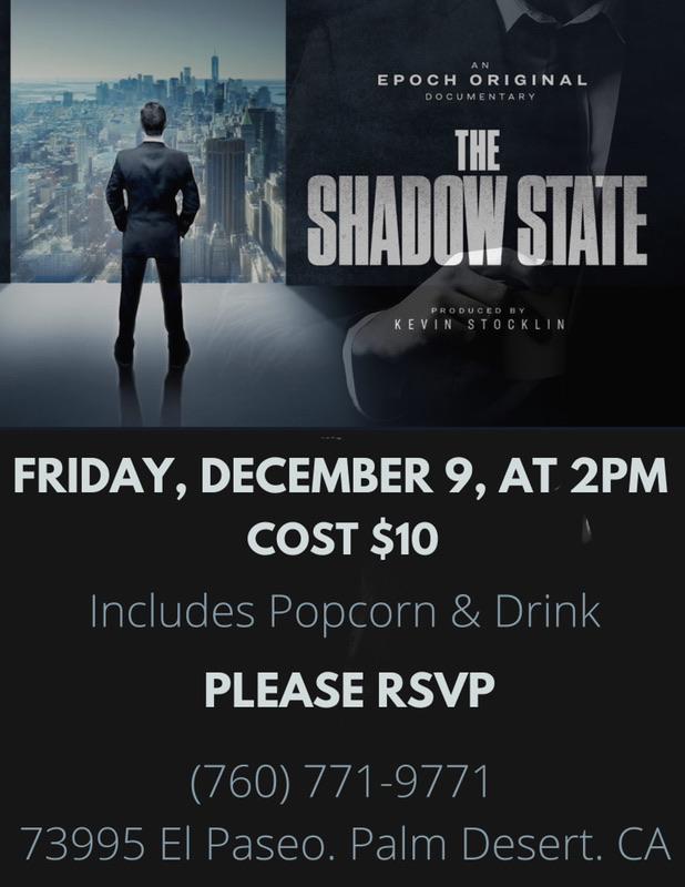 The Shadow State – Make California Gold Again